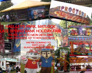 MATLOCK BANK HOLIDAY FUN FAIR | Proctors Funfair Hire