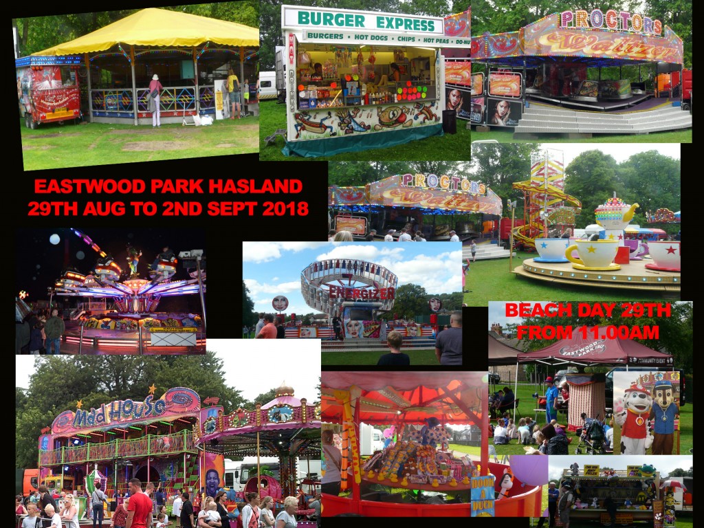EASTWOOD PARK, HASLAND | Proctors Funfair Hire